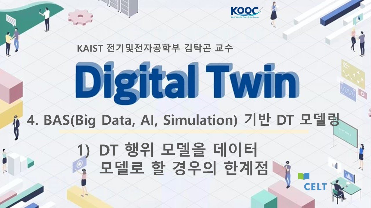 디지털트윈 4 Basbig Data Ai Simulation 기반 Dt 모델링 Dt 행위 모델을 데이터 모델로 할