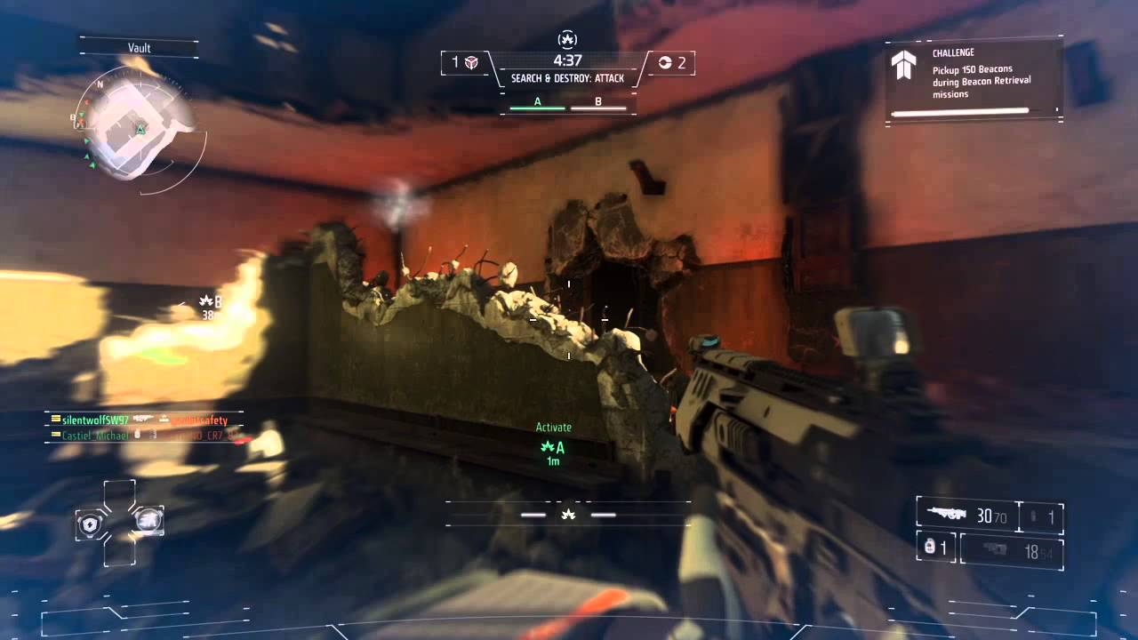 Killzone: Shadow Fall Multiplayer Gameplay #13 Crazy Warzone On The ...