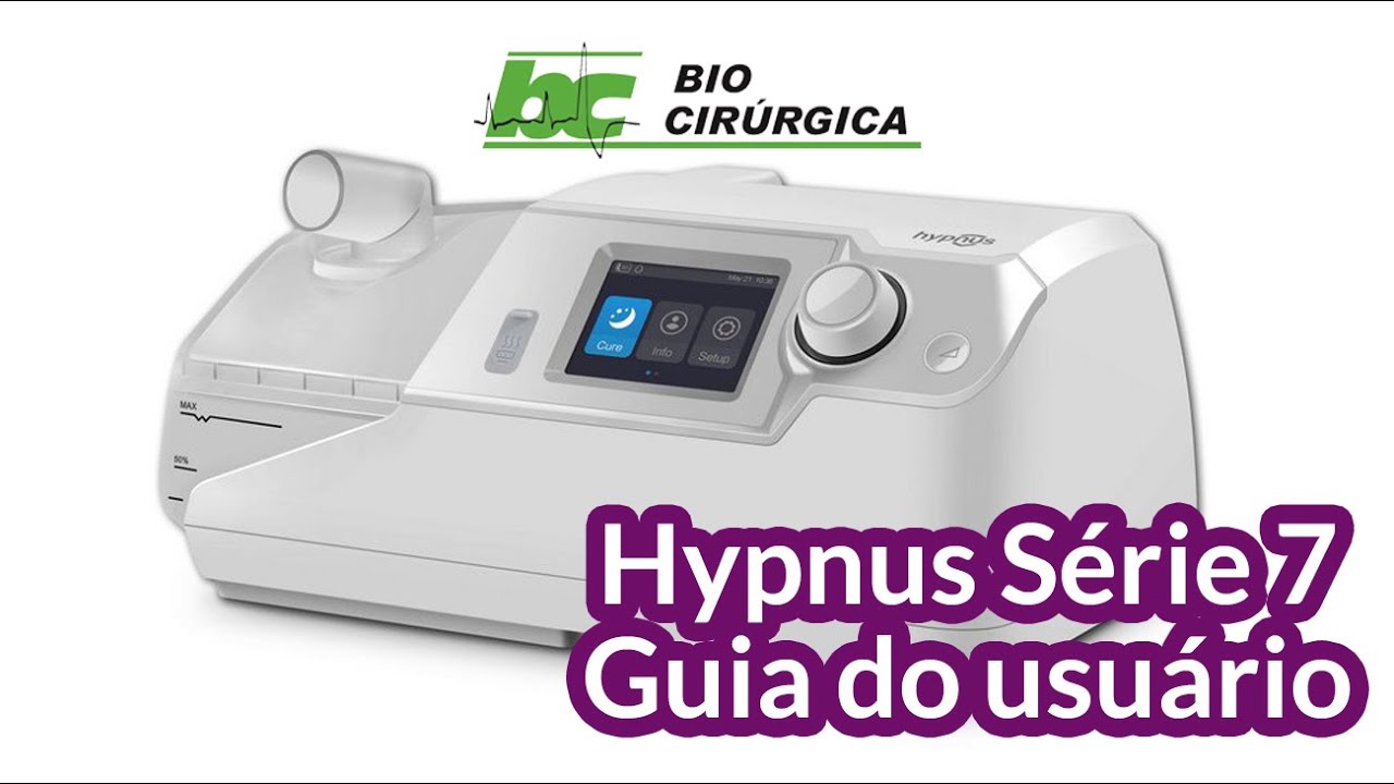 CPAP Hypnus Série 7 - Guia do usuário. - YouTube