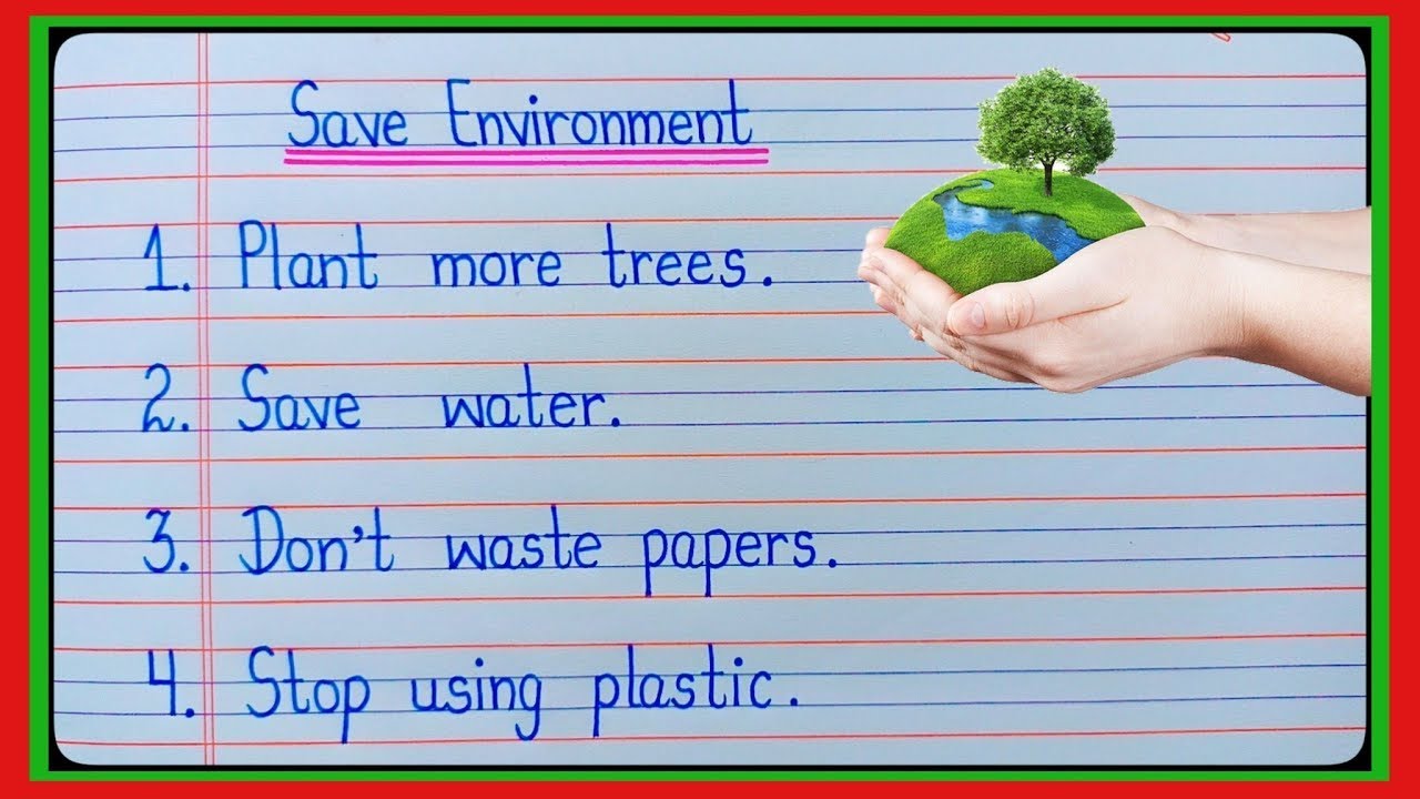 10 Ways To Save Environment How To Save Environment How To Take Care Of ...