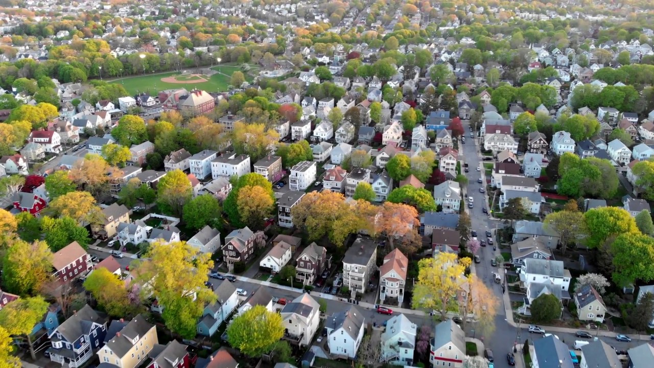 Flight Over Arboretum - Roslindale, Boston, MA - YouTube