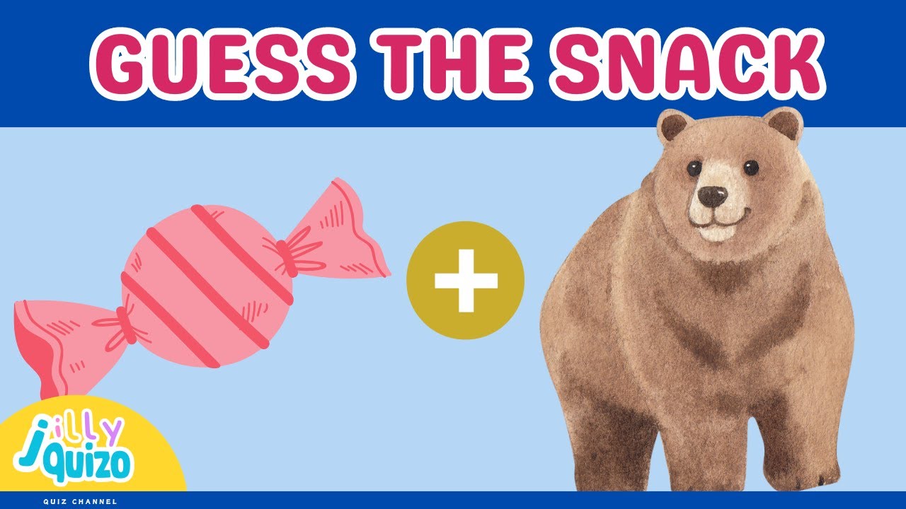 CAN YOU GUESS THE SNACK ? Quiz by emoji! Jilly Quizo - YouTube