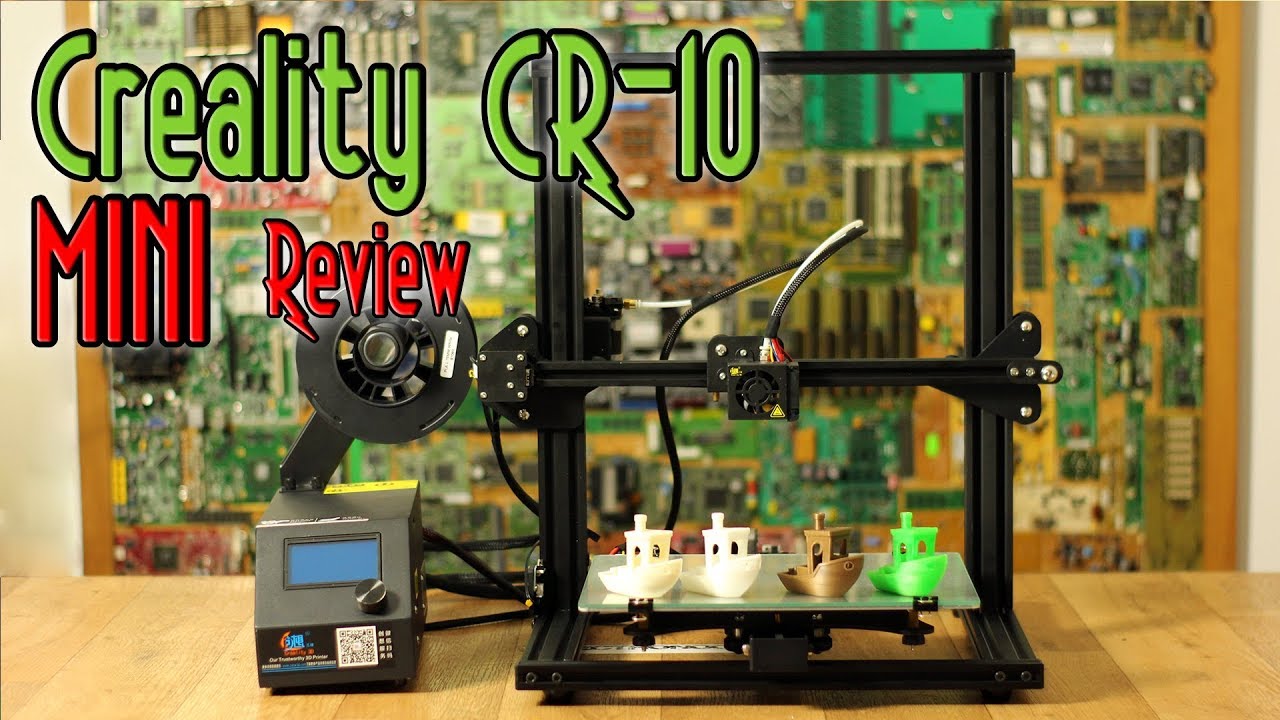 Creality CR10 MINI - REVIEW and COMPARE - YouTube