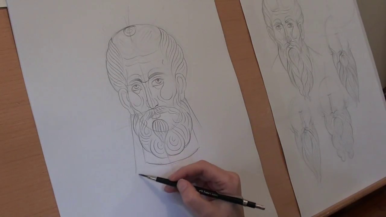 Preview of Patreon Iconography Tutorial 3: Drawing Ascetic Faces and ...