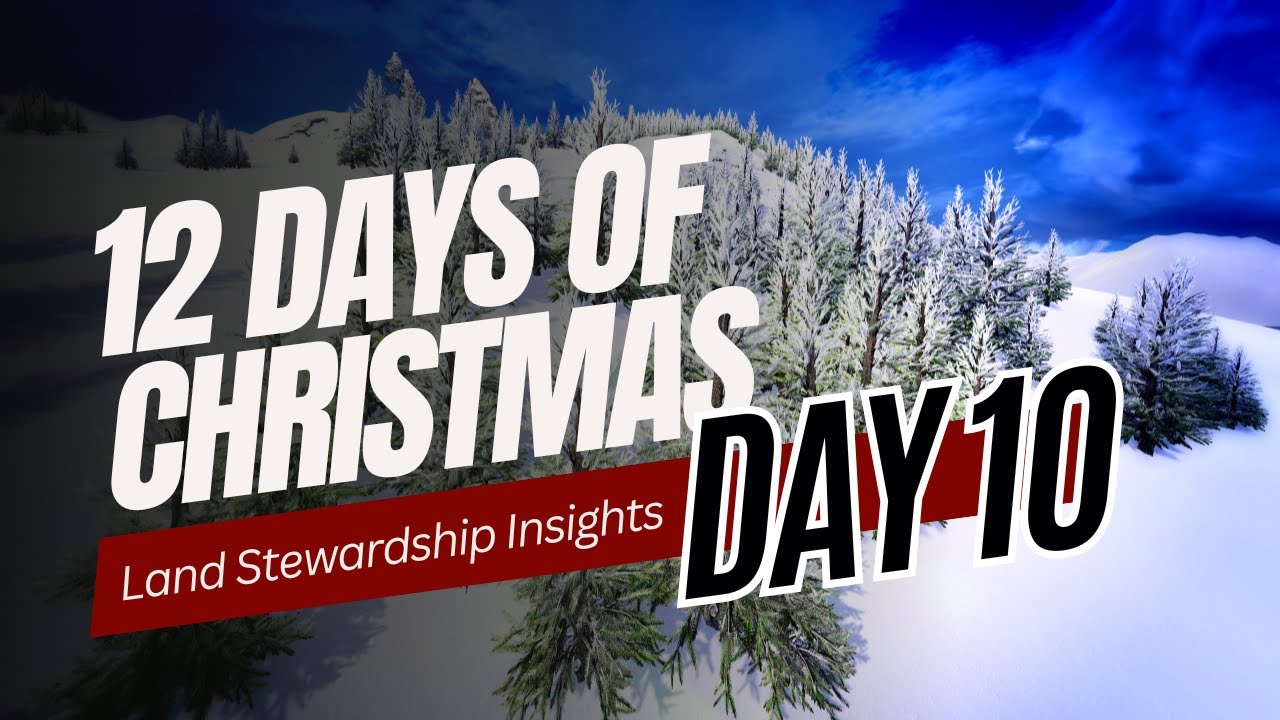 Day 10: 12 Days of Christmas Land Stewardship Tips - YouTube