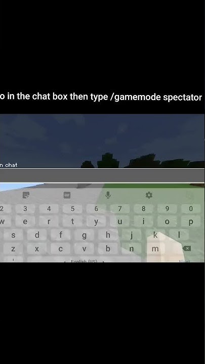 How to go in spectator mode in Minecraft pe - YouTube