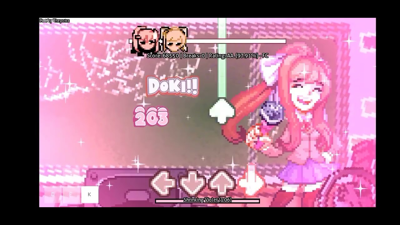 Fnf Doki Doki Takeover Plus Encore Week Pixel Version Android Gameplay ...