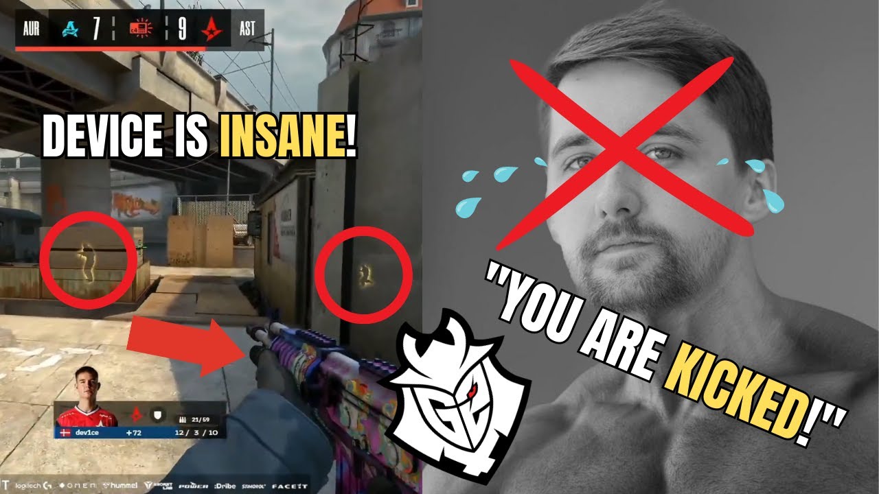 G2 REPLACES GIGACHAD HOOXI?! DEVICE & FLUSHA INSANE 1v4!! - YouTube