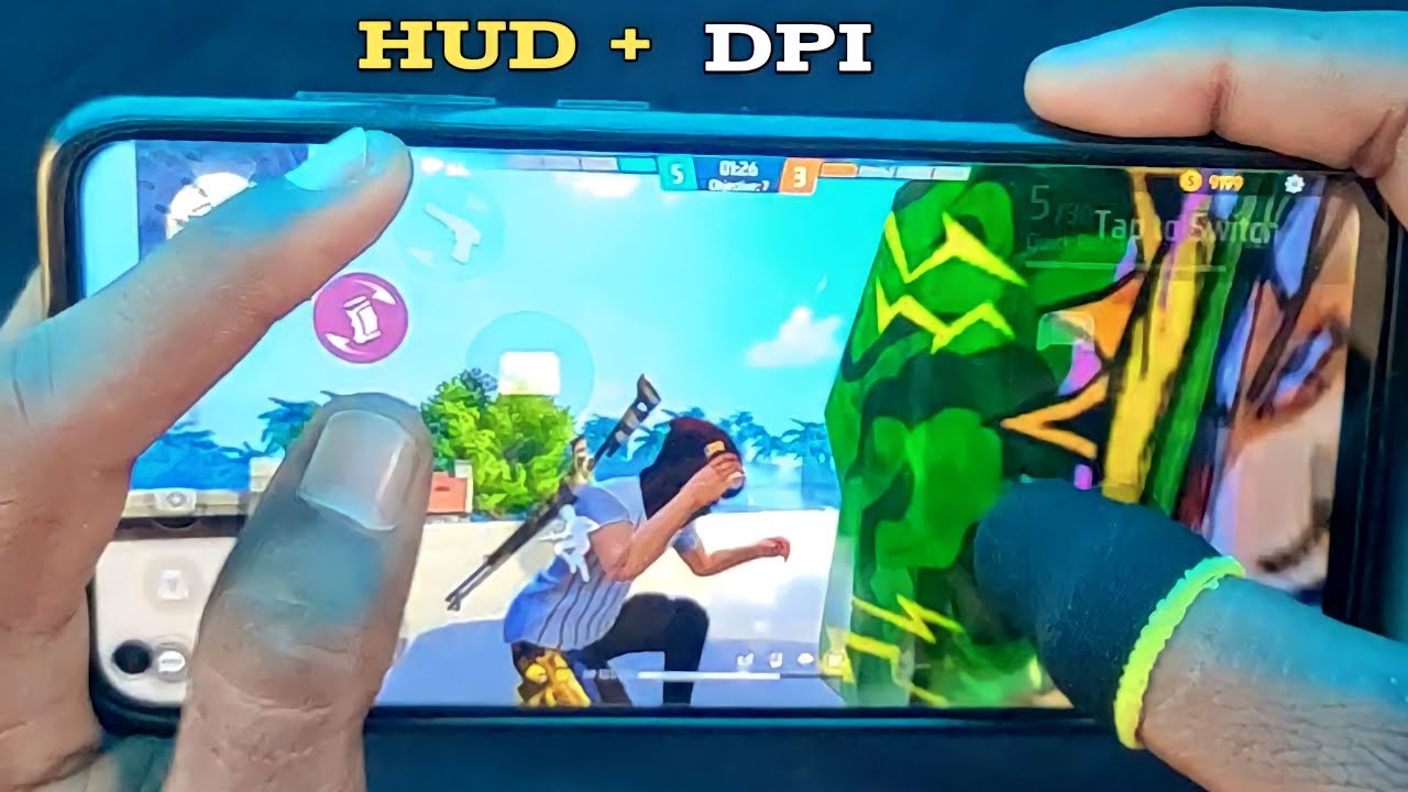 poco X3 Pro free fire gameplay test 1v2 three finger sensi+control+hud ...