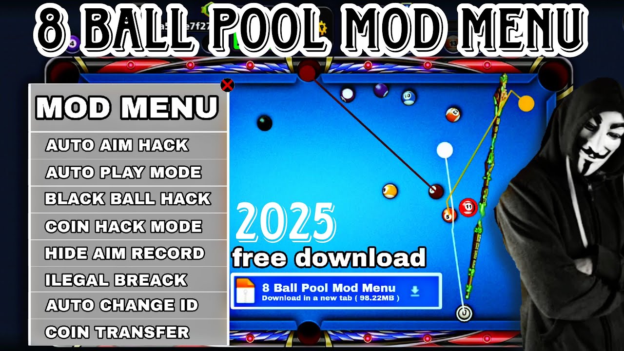 8 ball pool mod menu 2025 free download - YouTube