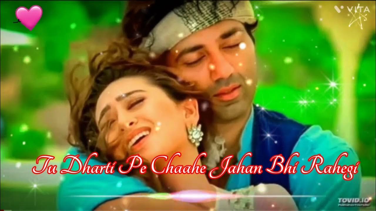 Tu Dharti Pe Chaahe Jahan Bhi Rahegi | ️ 90,s Jhankar ️ | Jeet (1996) Alka Yagnik | Kumar Sanu ...
