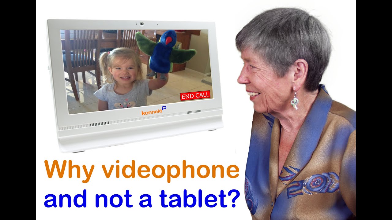 Konnekt Videophone - Easiest communication aid - YouTube