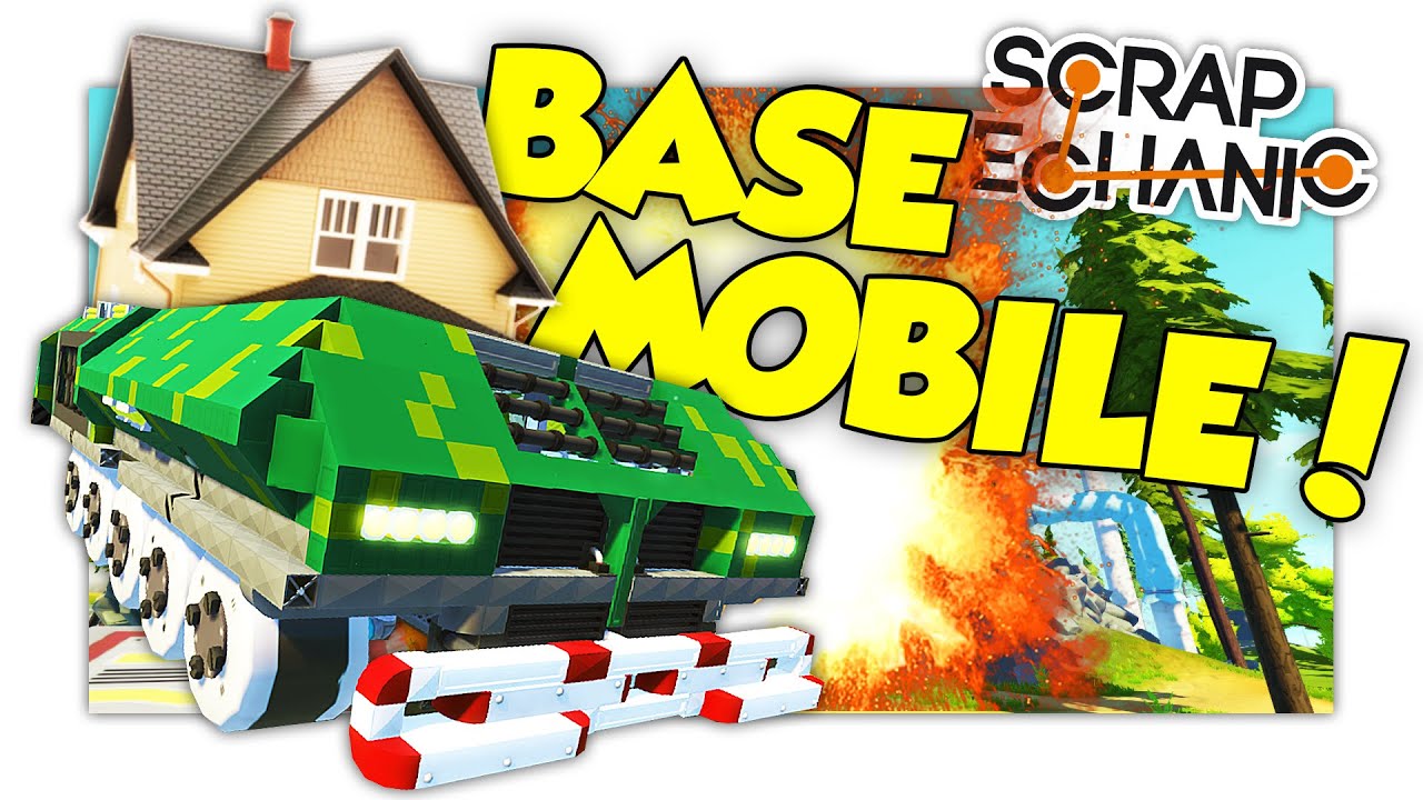 LA BASE SUL TANK! - Scrap Mechanic ITA Migliori Creazioni [SpGioca ...