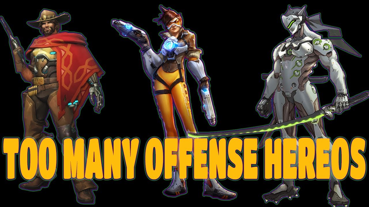 Overwatch - Too Many Offense Heroes - YouTube