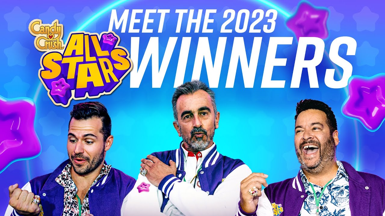 Meet The Candy Crush All Stars Winners - YouTube