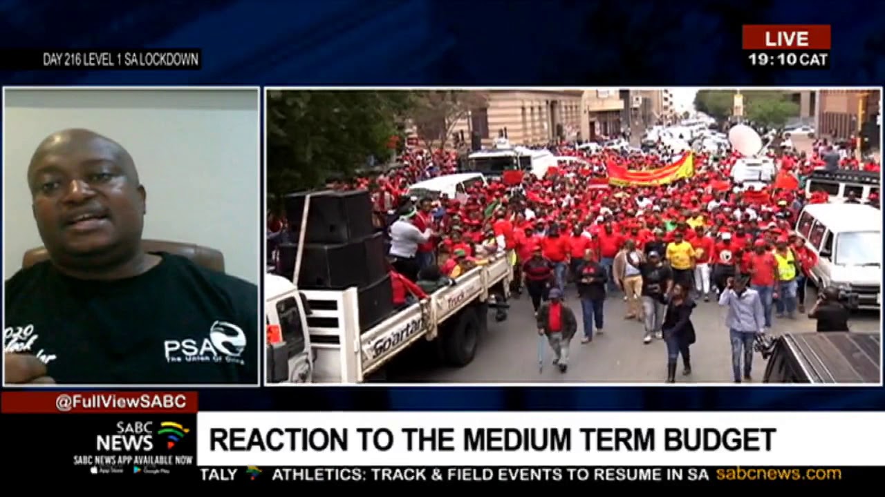 Medium-Term Budget | PSA unhappy with budget: Reuben Maleka - YouTube