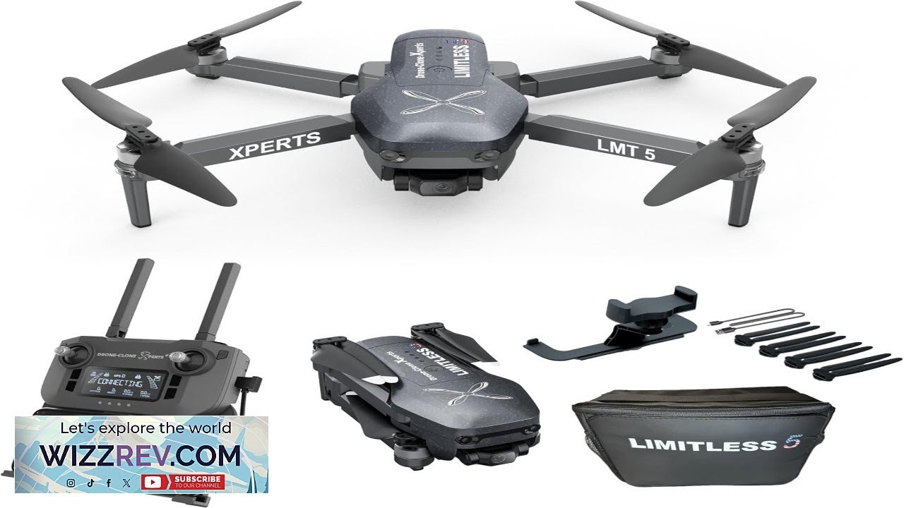 X Pro LIMITLESS 5 Camera Drone for Adults GPS 4K UHD Review - YouTube