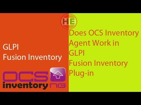 Does OCS Inventory Agent Work in GLPI Fusion Inventory Plug-in - YouTube