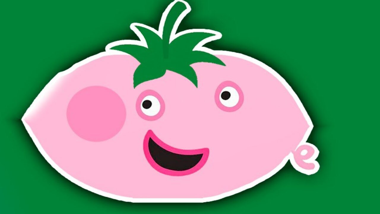 PEPPA PIG BECAME A TOMATO - YouTube