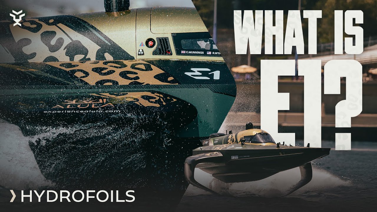 How E1 Hydrofoils Work | What Is E1? with Team AlUla - YouTube