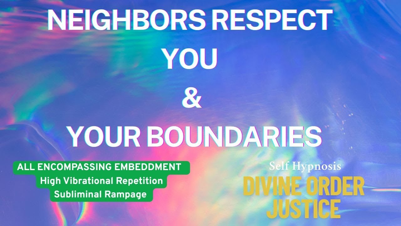Neighborly Love - Respect My Property — My Space, My Packages, My Peace ...