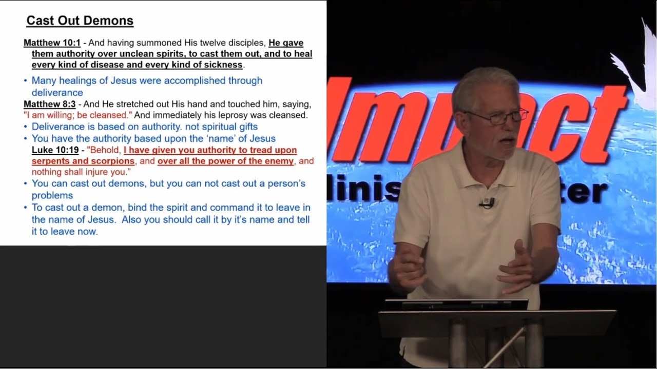 Casting Out Demons and Spiritual Authority - Part 2 – James Trivette ...