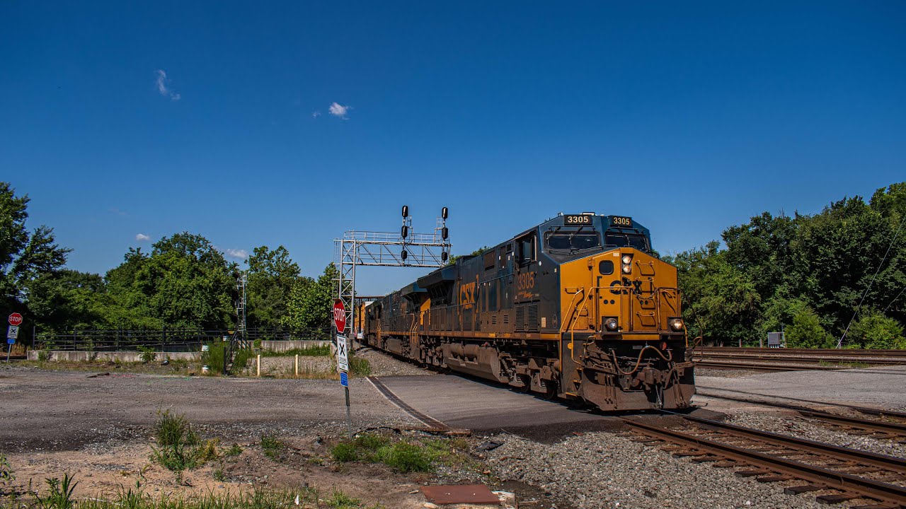 {4K} Last Days Of Cab Signals on the CSX RF&P Subdivision - YouTube