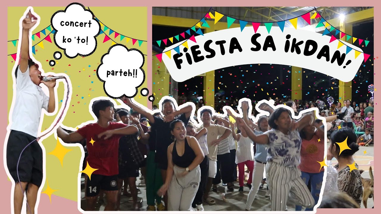 FIESTA SA PROBINSYA + BARANGAY NIGHT | SAYAWAN NA! | habelog - YouTube