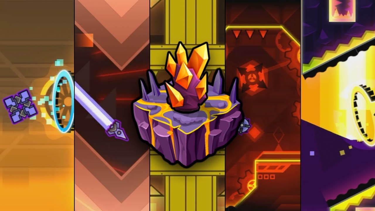 Inferno Gauntlet — All Levels — Geometry Dash - YouTube