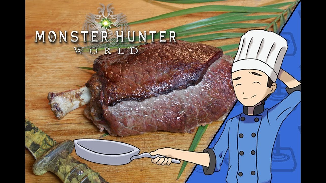 Monster Hunter: Well Done Steak - 8-Bit Kitchen 7 - YouTube