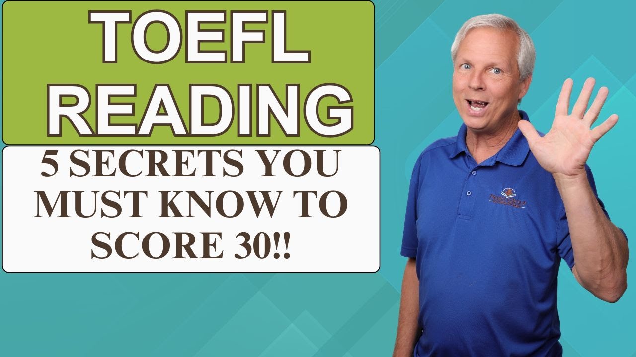 5 TOEFL Reading Test Secrets that You MUST Know!! - YouTube