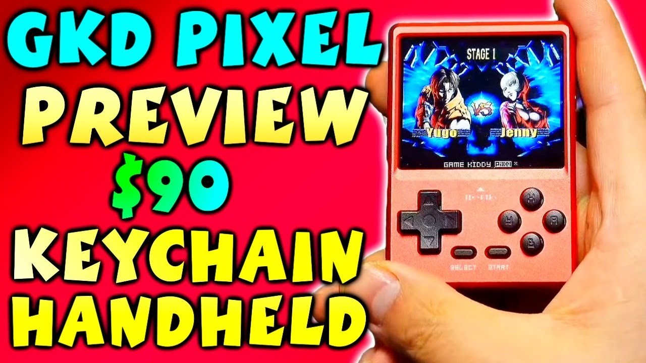 GKD Pixel Preview – A $89 Key-Chain Micro Handheld, Should You Pre ...