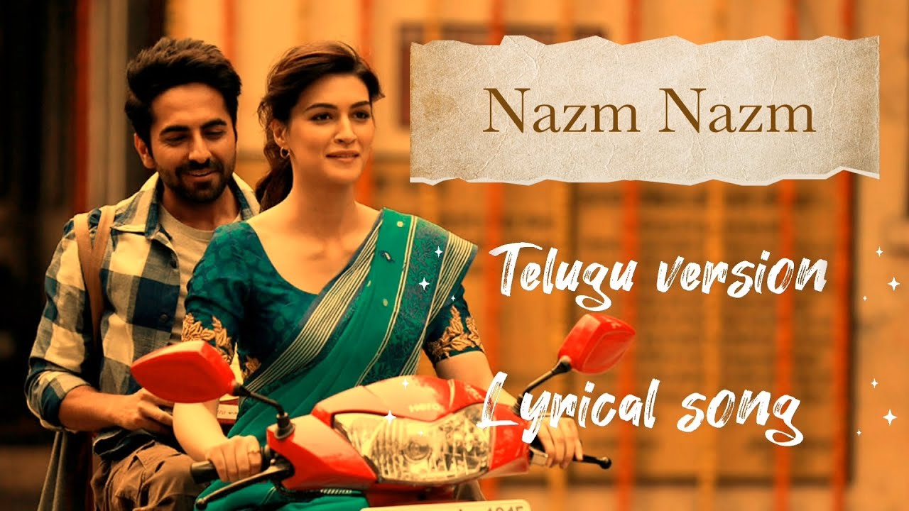 Nazm Nazm Telugu Song ( Telugu Version) | Nazm Nazm Telugu lyrical song ...