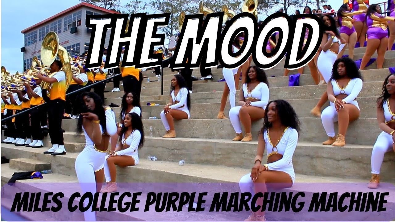 The Mood | Miles College Purple Marching Machine | 5th Quarter ...