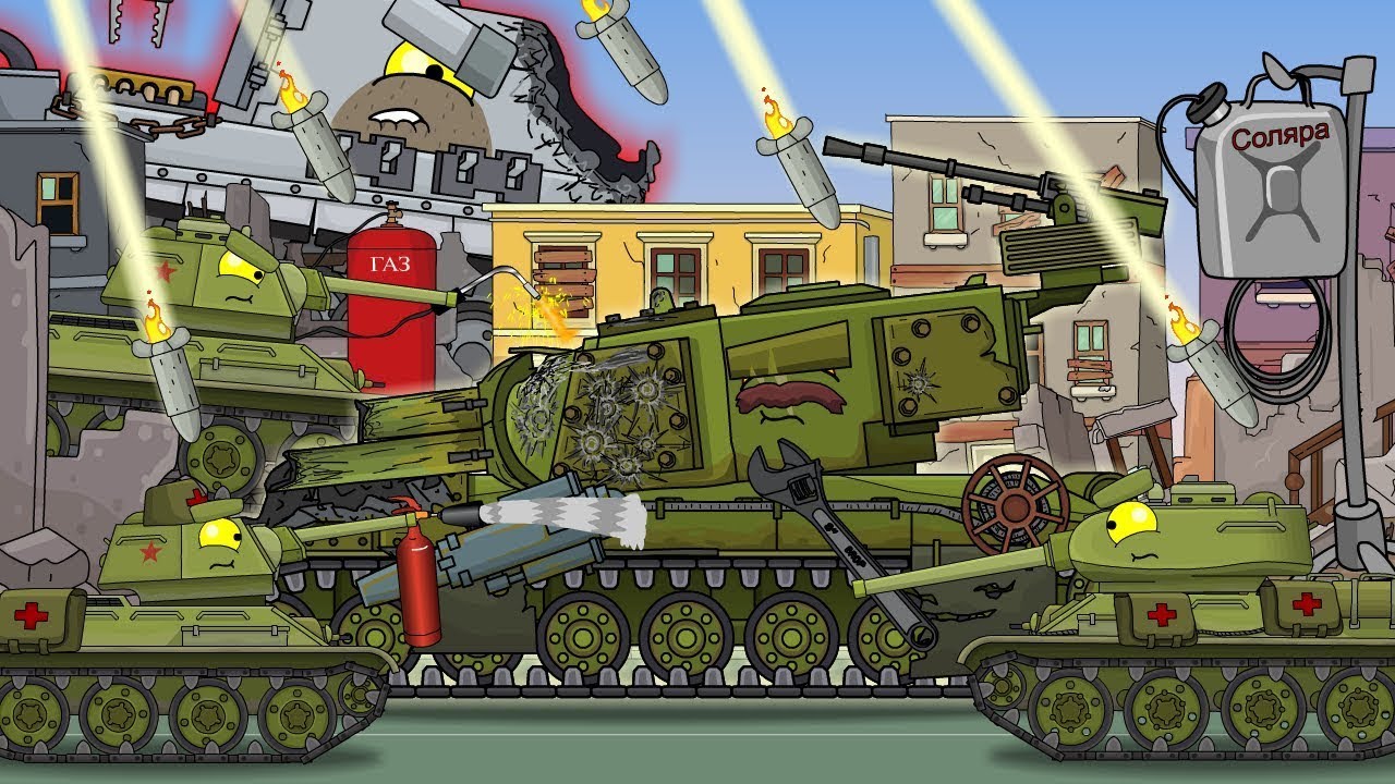 Rescue The Whaler from Enemy Fire - Cartoons about tanks - YouTube