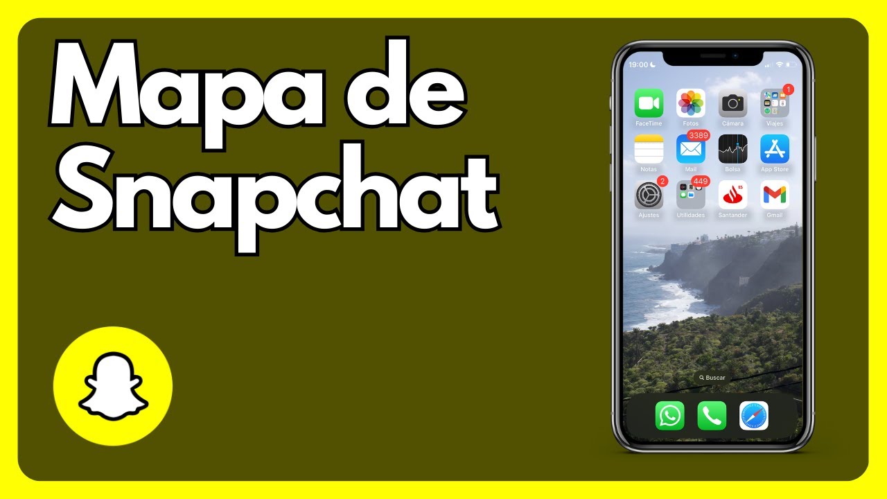 Cómo ver el mapa de Snapchat IOS y Android - YouTube