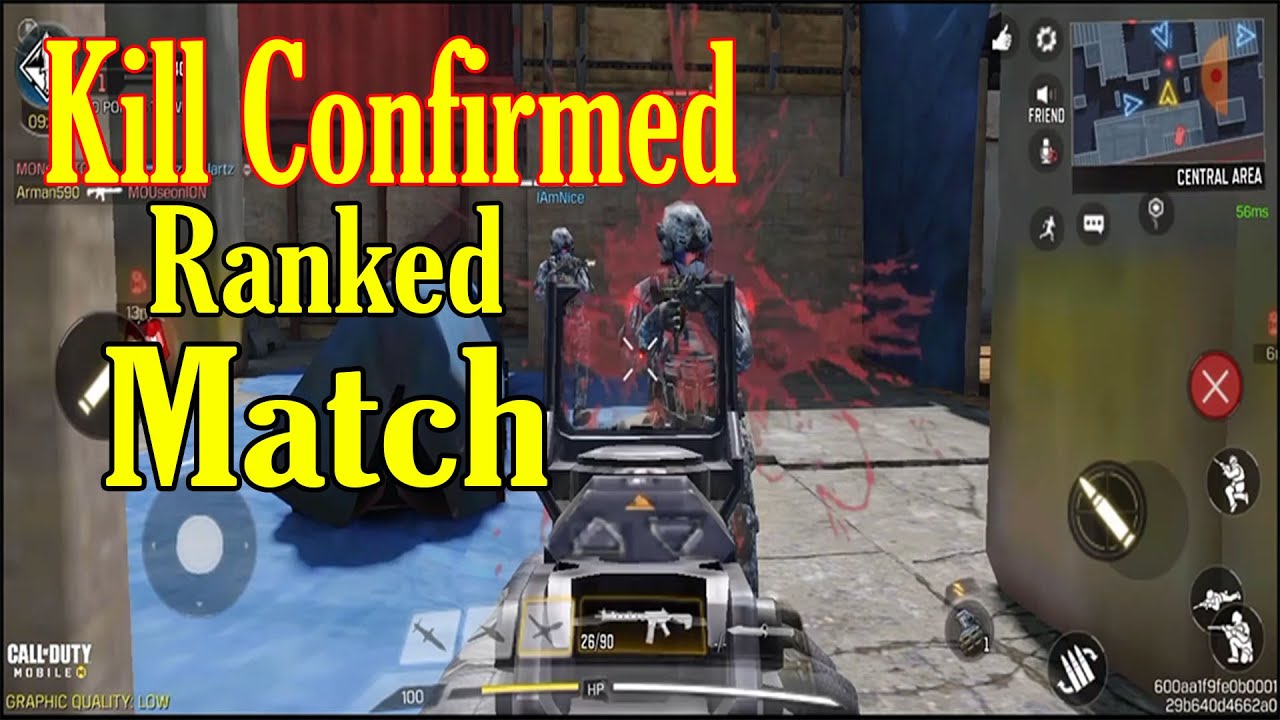 Call of Duty Mobile Kill Confirmed Mode Gameplay Video । Cod Mobile ...