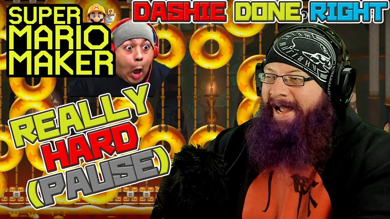 REAL HARD (PAUSE) DASHIE LEVEL - Super Mario Maker - Dashie Games ...