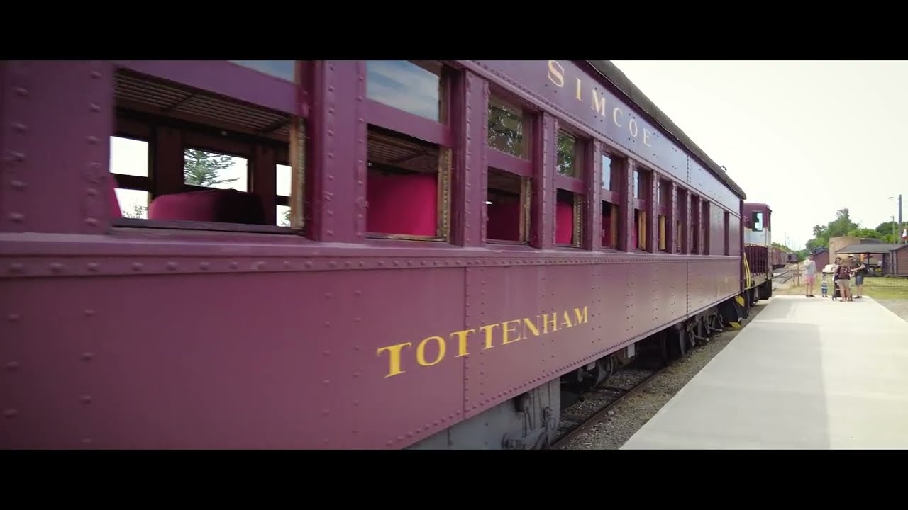 South Simcoe Railway Train | Tottenham, Ontario, Canada | July 2022 ...