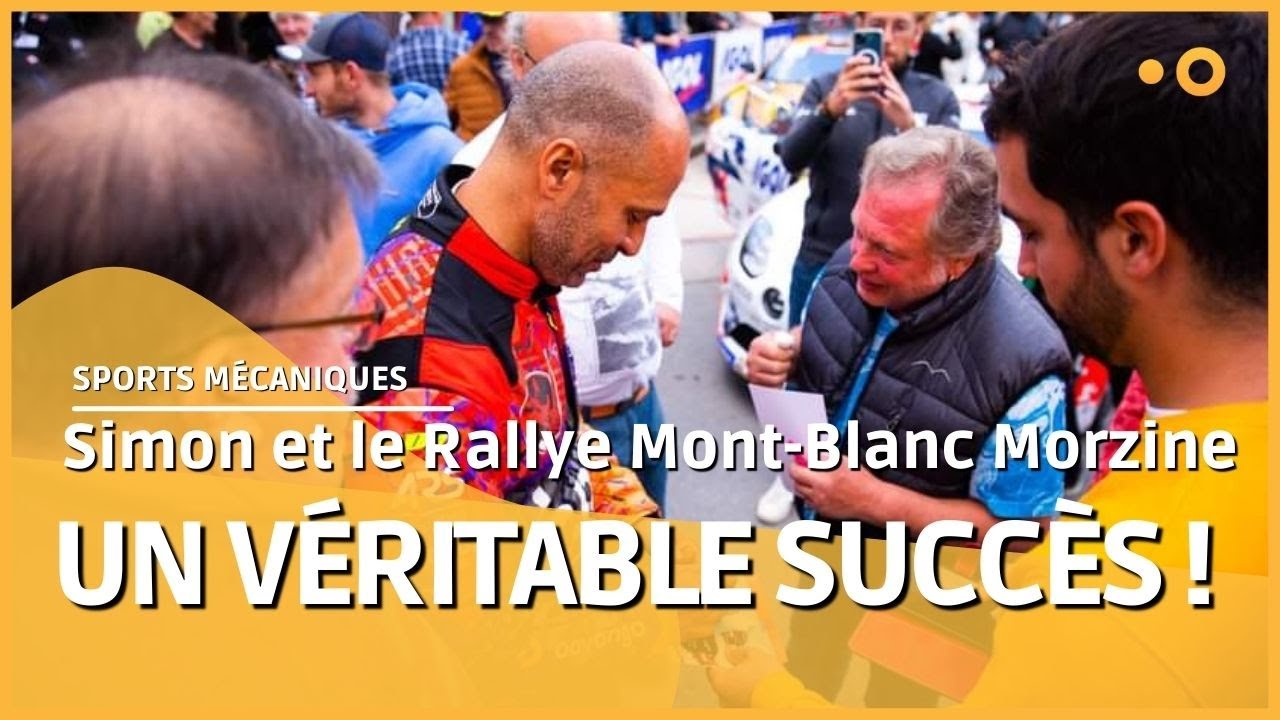 💥🏎💥🏁 Simon Jean-Joseph et le Rallye Mont-Blanc Morzine 2022, un ...