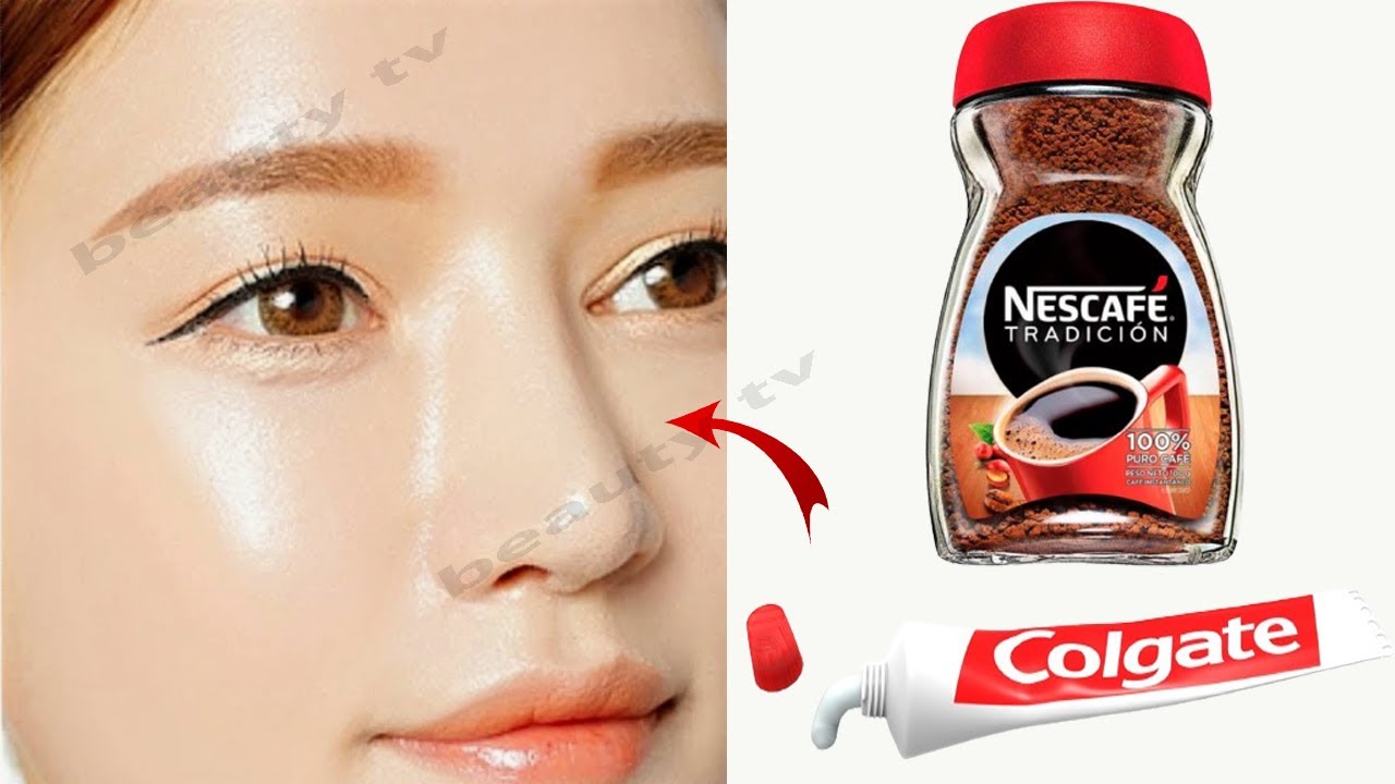 A skin whitening mask you can make yourself using coffee and toothpaste ...