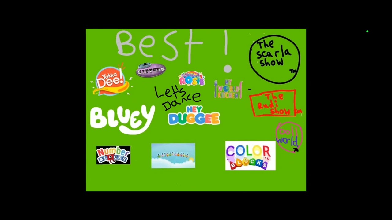 My Best To Worst CBeebies Shows List (Remake) - YouTube
