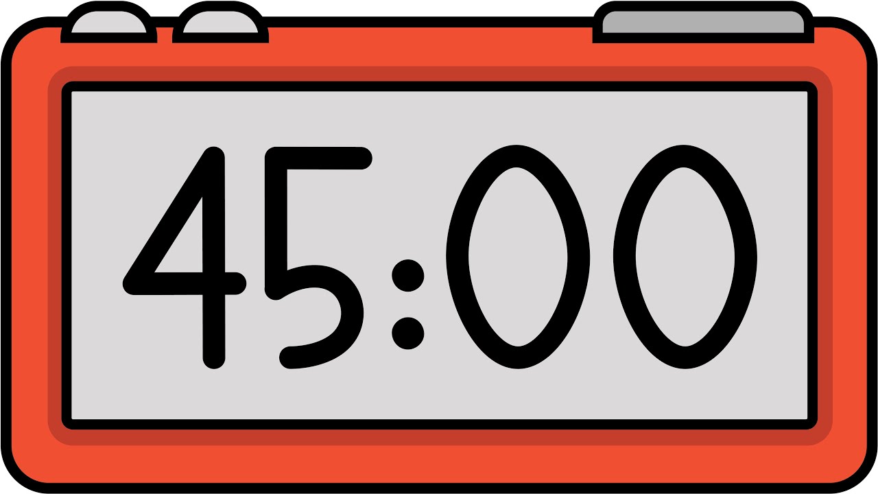 45-Min Classroom Timer - YouTube