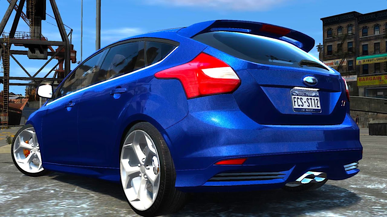 GTA IV 2012 Ford Focus ST Crash Testing - YouTube