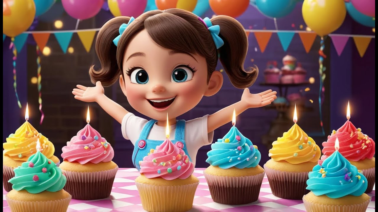 The Cupcake Parade Goes Marching On Rhyme Song | Rhyme & Lyrics for ...