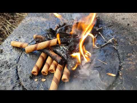 Burning & Fire sweets on fire test - YouTube