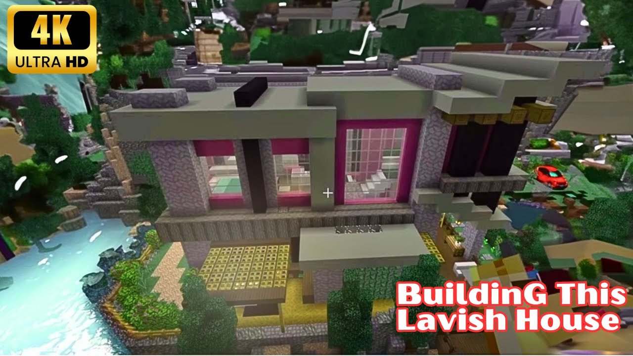 Creating a Lavish House in the World of Minecraft || MINEZ - YouTube