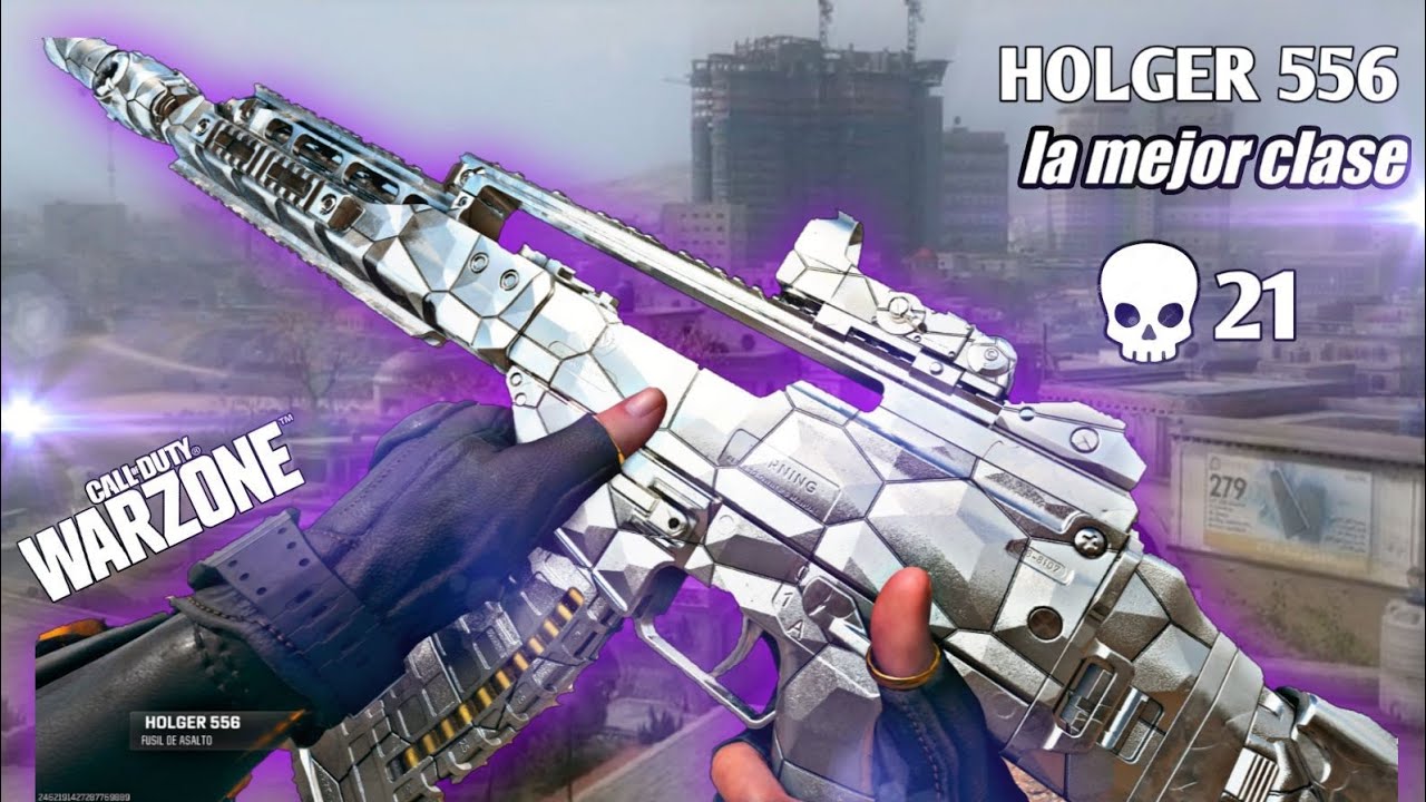 HOLGER 556 sera el Meta en WARZONE || la MEJOR CLASE de la HOLGER 556 ...