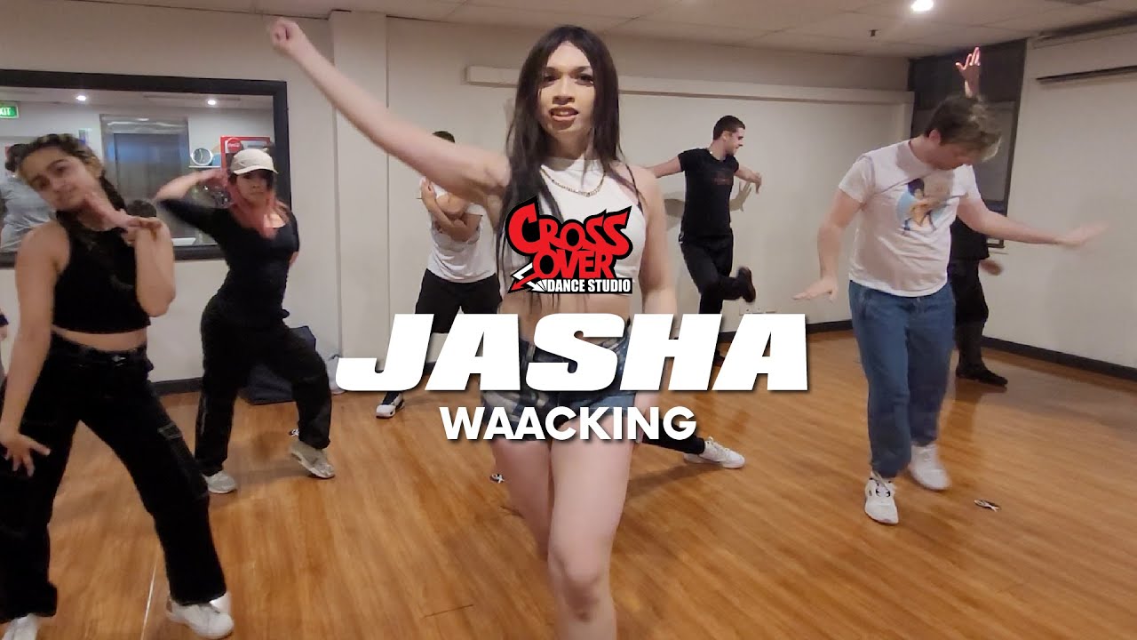 Waacking w Jasha @ Crossover Dance - YouTube