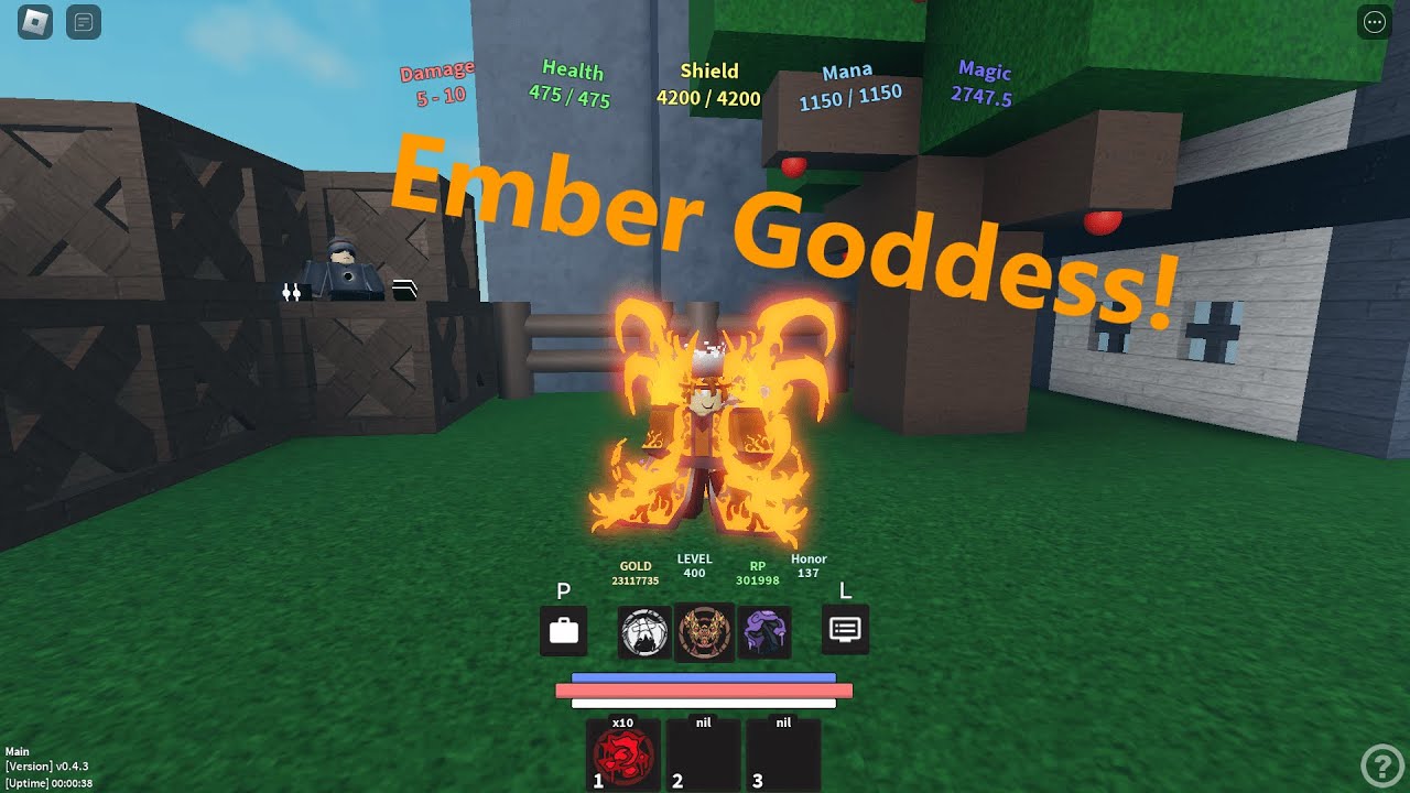 Getting Ember Goddess (Roblox Critical legends) - YouTube